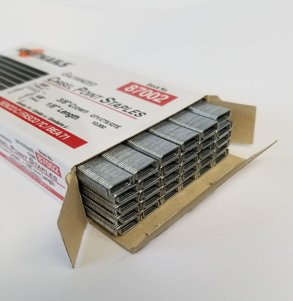 Spotnails 3/8 Crown x 1/8 Leg 87002 C02 10M – TTS Products