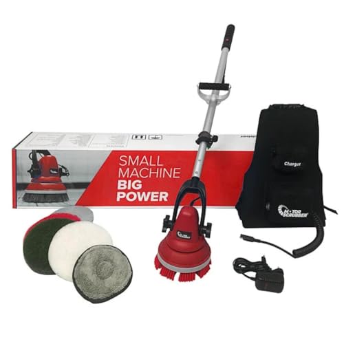 MotorScrubber M3 Cordless Compact Scrubber – Lightweight Deep Cleaning ...