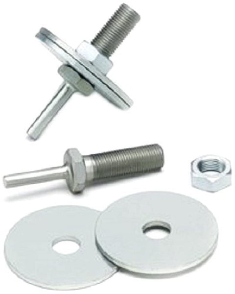 3M Unitized Wheel Mandrel 934, Shaft, 3-19/32" Length, 2-1/2" Outside ...