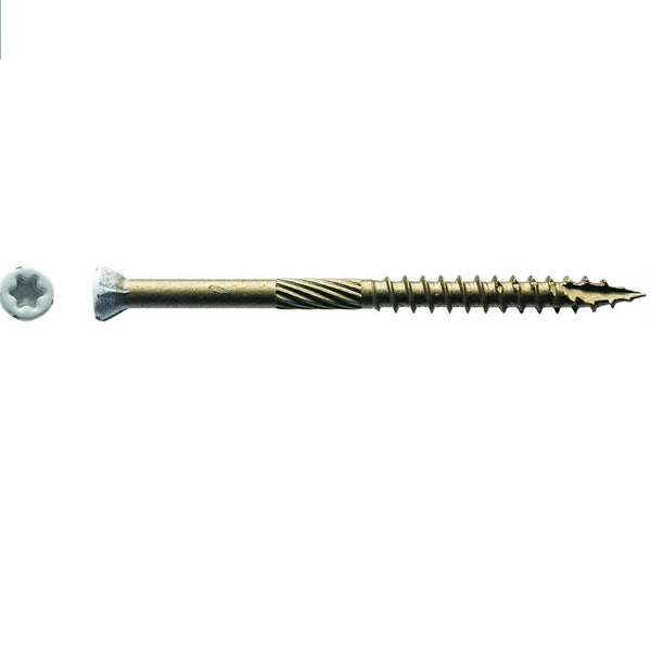 (4,000 Count) Big Timber THB9158W 9 x 1-5/8-Inch White Trim Head Screw ...