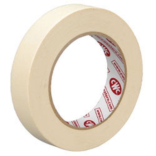 CWC Masking Tape - 5.6 mil, 3/4" x 60 yds, Crepe (Pack of 48 Rolls ...