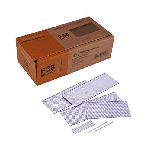 Unicatch 1838-18 Gauge 1-1/2 Inch Length Galvanized Brad Nails (5,000 ...