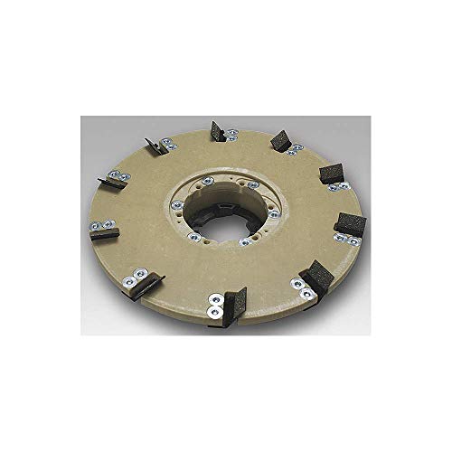 Diamabrush Mastic Removal Tool - 14 Inch - 6 Blade - CCW - 25 Grit - 9 ...