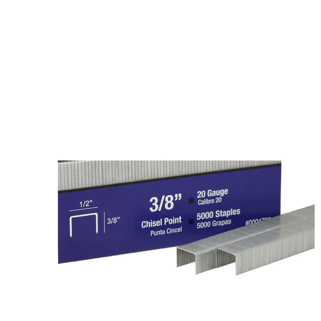Duo Fast Type 5012C 20 Gauge Galvanized Staple 1/2-Inch Crown x 3/8-In ...