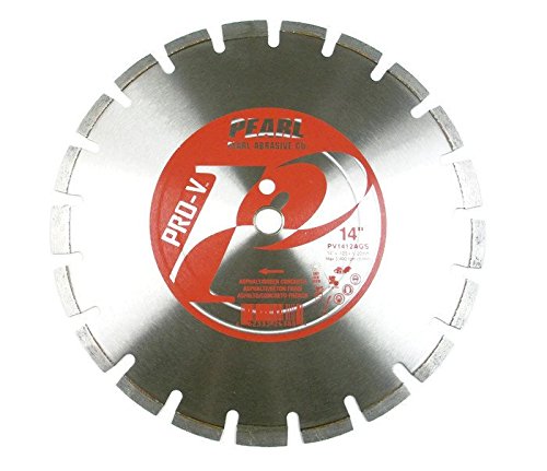Pearl Abrasive Pro-V PV1412AGS Asphalt and Green Concrete Segmented Bl ...