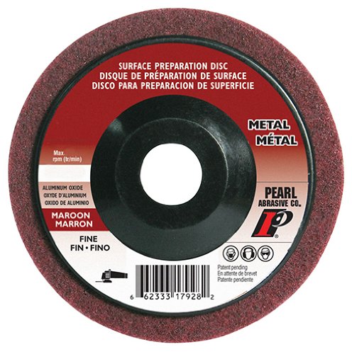 Pearl 4-1/2" x 7/8" Al/Ox Surface Preparation Wheel (Pack of 10) NW45M ...