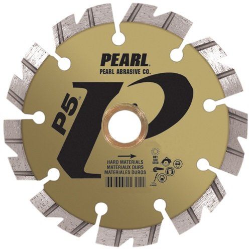 Pearl Abrasive P5 LW45NSP Segmented Blade for Hard Materials 4-1/2 x ...