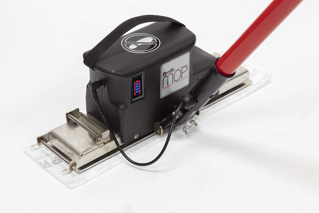 Square Scrub Battery Doodle Mop with Extra Battery Handle EBG-16-BAT ...