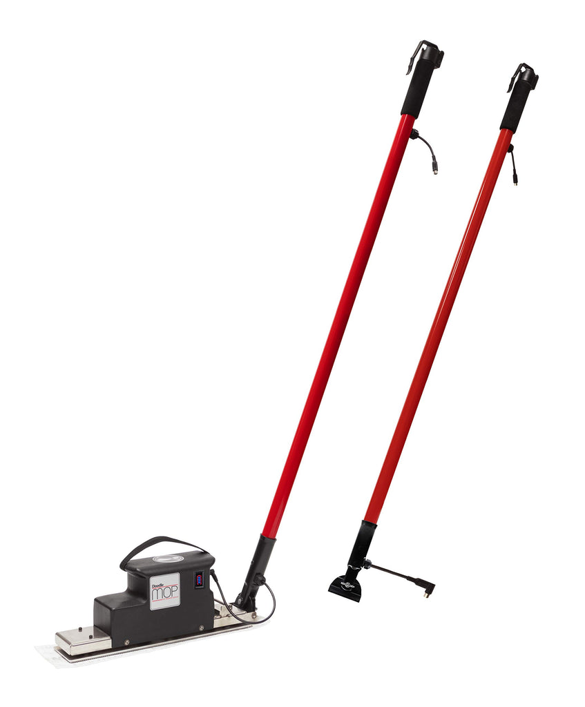Square Scrub Battery Doodle Mop with Extra Battery Handle EBG-16-BAT ...