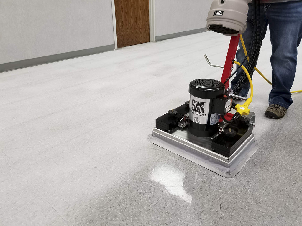Square Scrub EBG-20/C Pivot Floor Preparation Machine – TTS Products