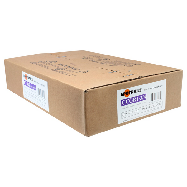 Spot Nails Spot Nails CCGR1-3/4 Coil Carton Closing Staples similar to ...